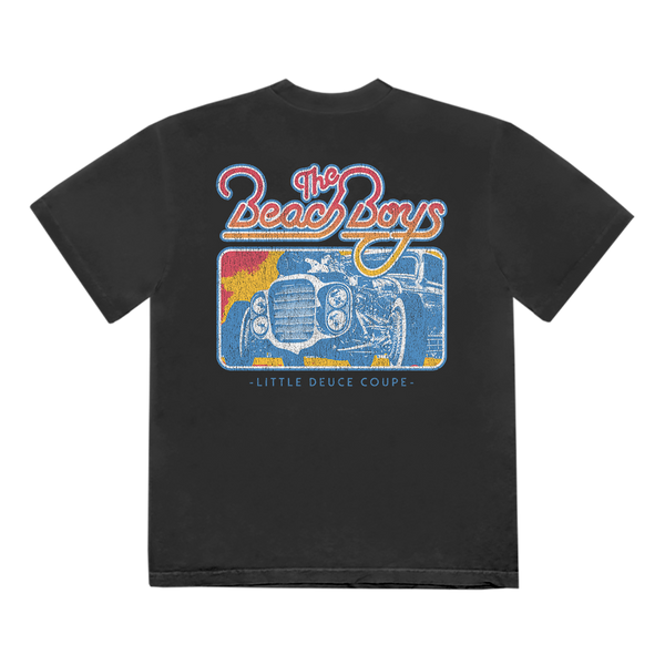 Little Deuce Coupe Black T-Shirt - The Beach Boys Official Store