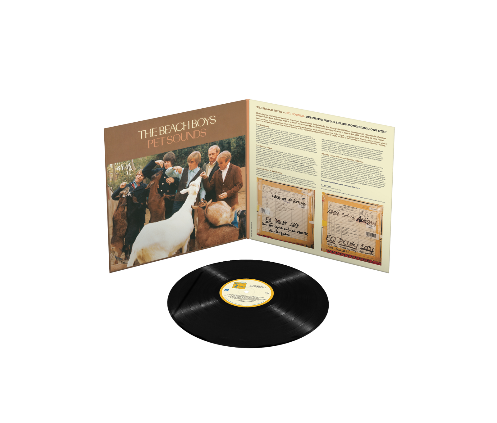 Pet Sounds (Definitive Sound Series Audiophile Edition) LP - The Beach ...