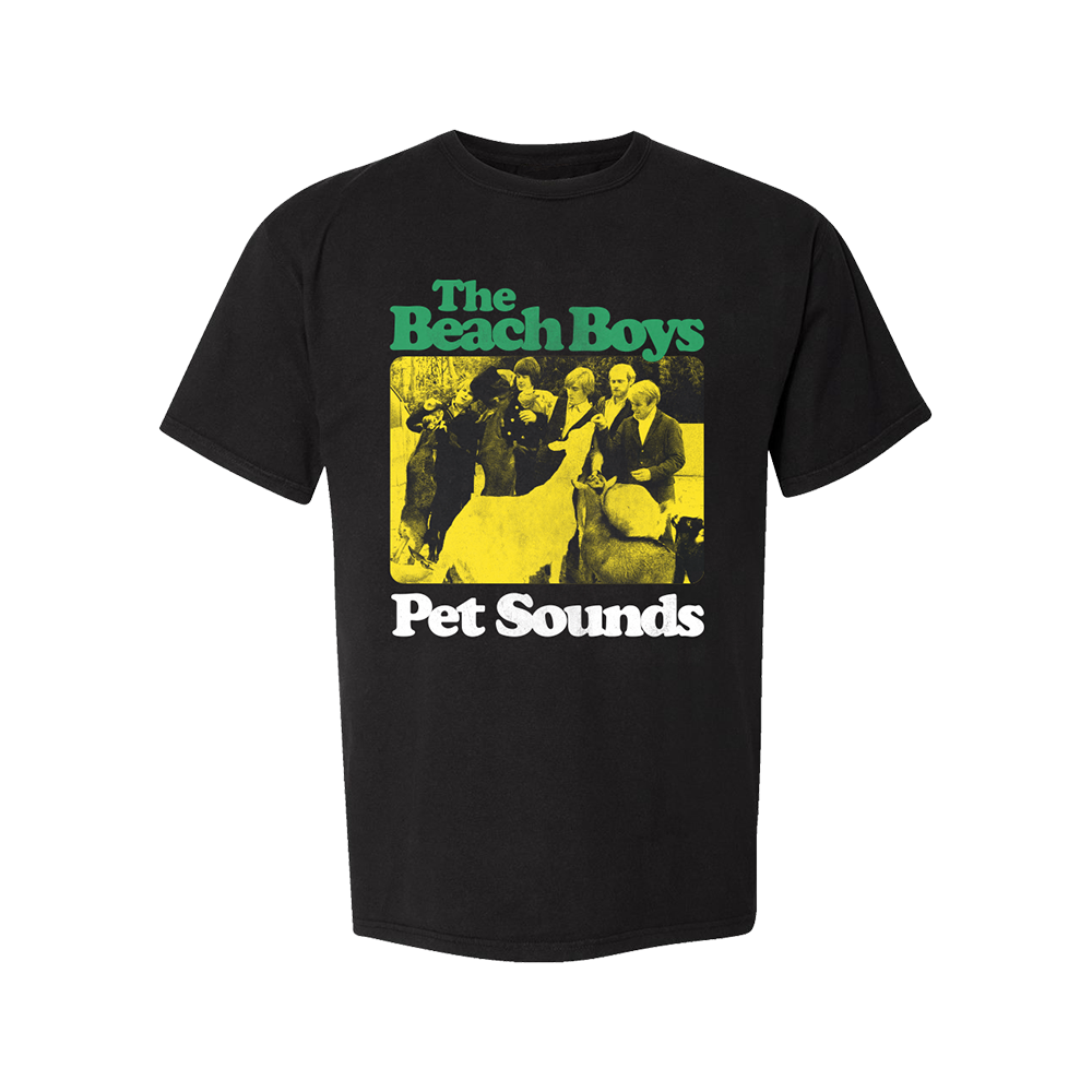 Pet Sounds Black T Shirt The Beach Boys Official Store Pet Sounds Black T Shirt The Beach Boys Official Store